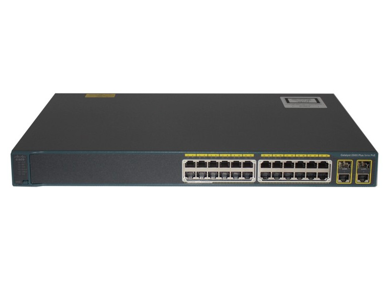 WS-C2960+24PC-L Switch Cisco Catalyst 2960+ Plus 24 cổng PoE + 2T/SFP