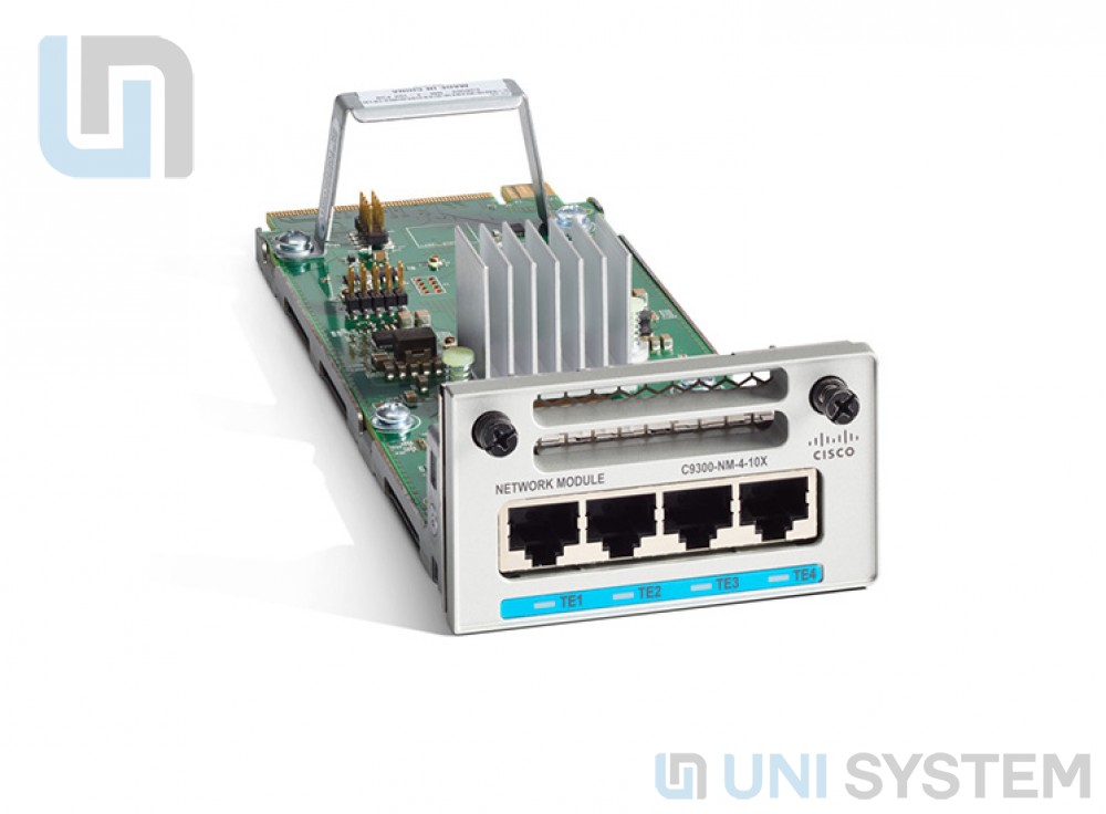 Cisco C9300-NM-4M, Catalyst 9300 4 x mGig Network Module